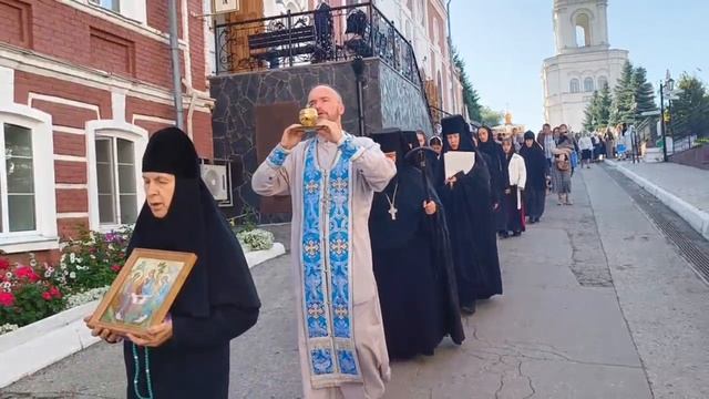 ЧИН ПАНАГИИ В ПРАЗДНИК РОЖДЕСТВА ПРЕСВЯТОЙ БОГОРОДИЦЫ В ИВЕРСКОМ МОНАСТЫРЕ