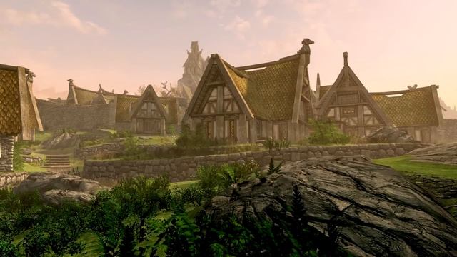 Spring in Skyrim ｜ Music and Ambience