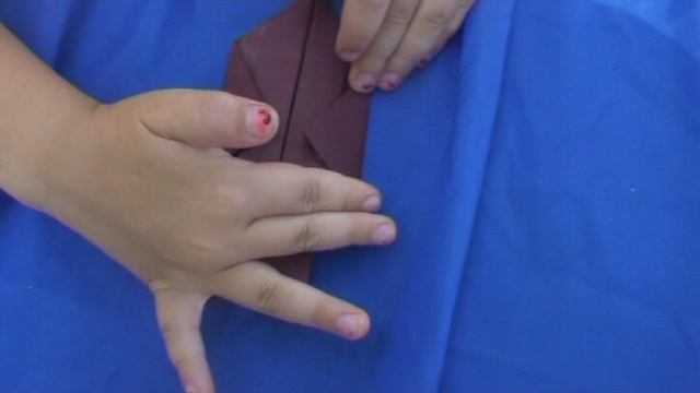 Оригами для маленьких звёздочек. Совок