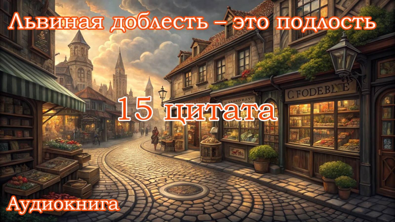 Львиная доблесть – это подлость 15 цитата