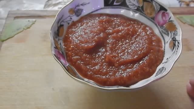 Рецепт.. Самый вкусный Кетчуп-Аджика из Кабачков. Раньше не знала такой рецепт...