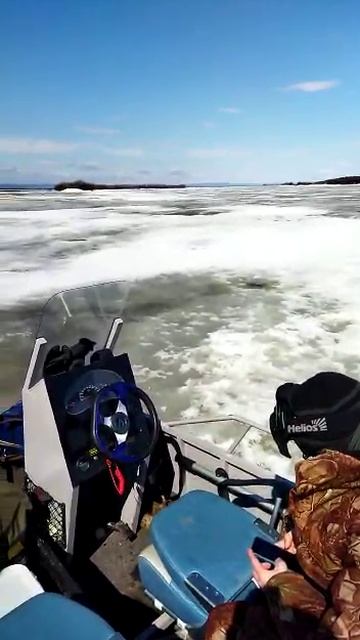 Аэролодка Нерпа с двигателем ВАЗ, видео покупателя. Приморский край