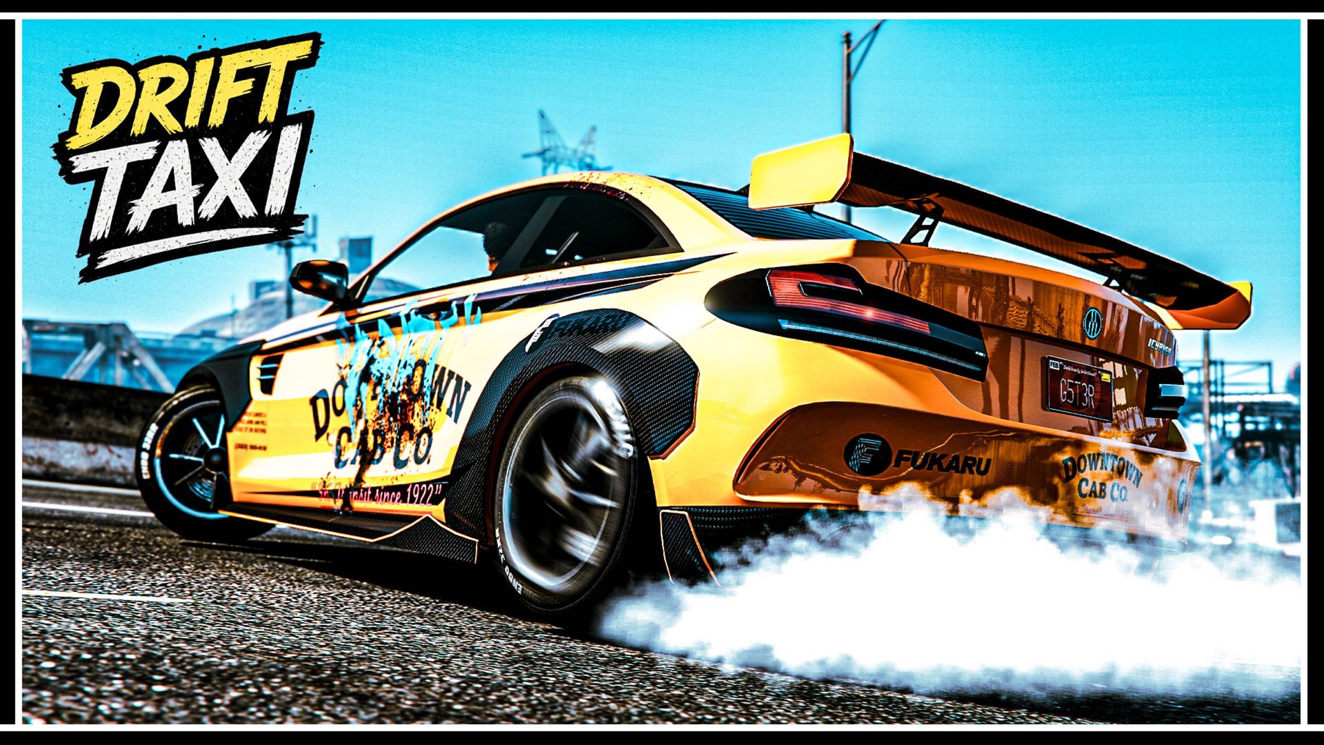 Дрифт Такси в GTA Online — Cypher против Hardy! Кто победит?