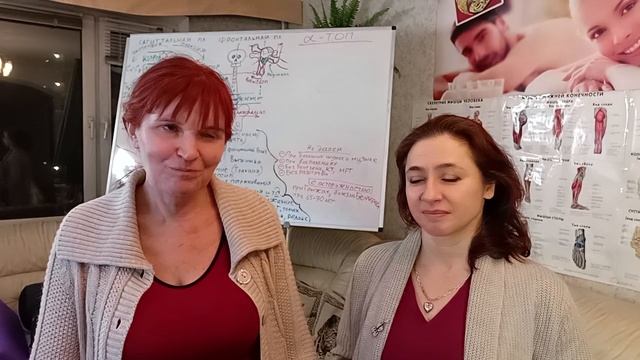 Отработка техник на себе очень полезна, снялись также и эмоциональные блоки. (Надежда и Ирина)