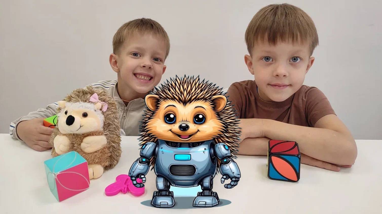 🦔 Малыши-близнецы осваивают секрет "Повторюшка" для сборки Айви куба