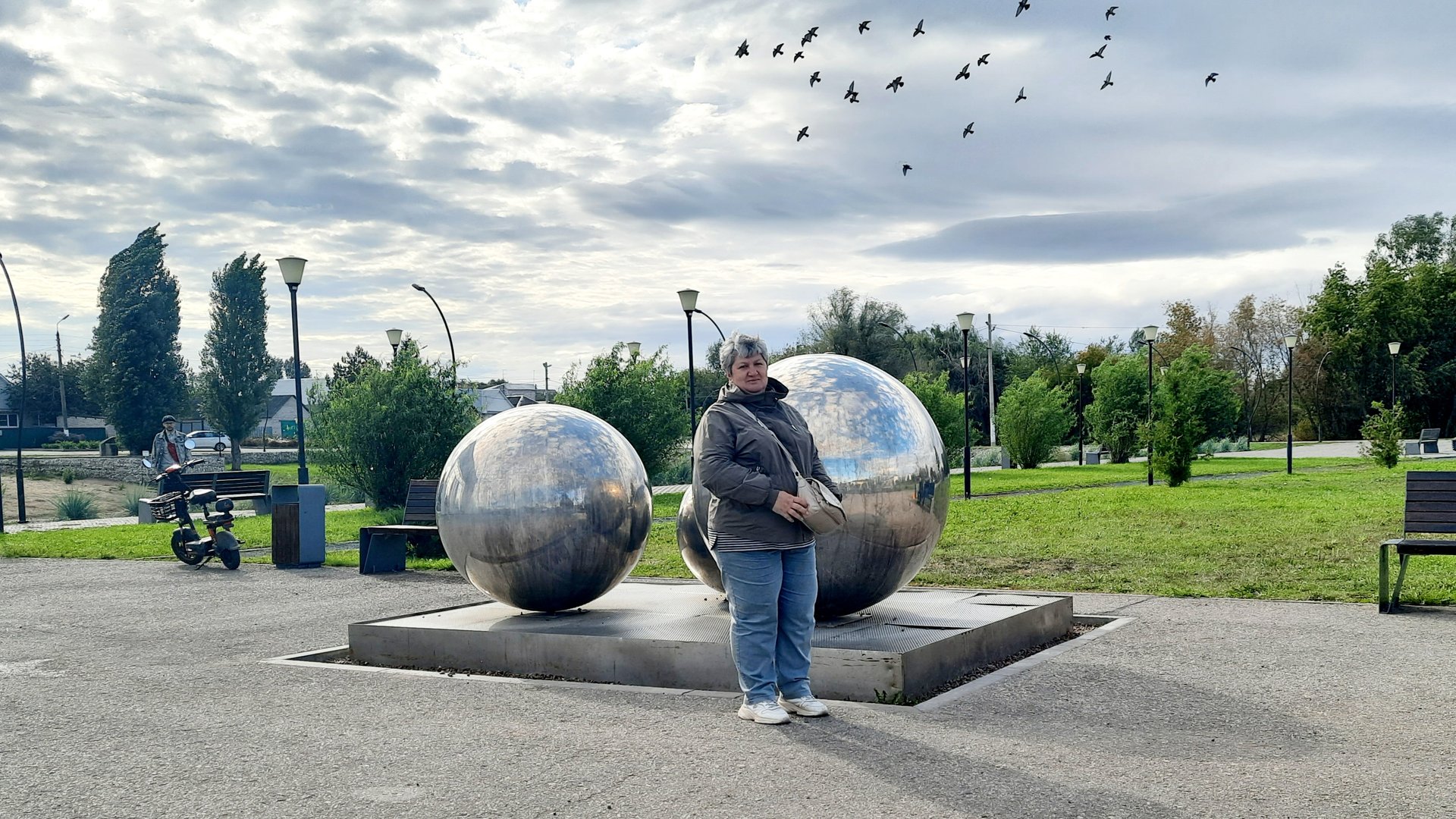 Сентябрь в Кинеле🍁Болтаю,хотя голос охрип! Осень))😄