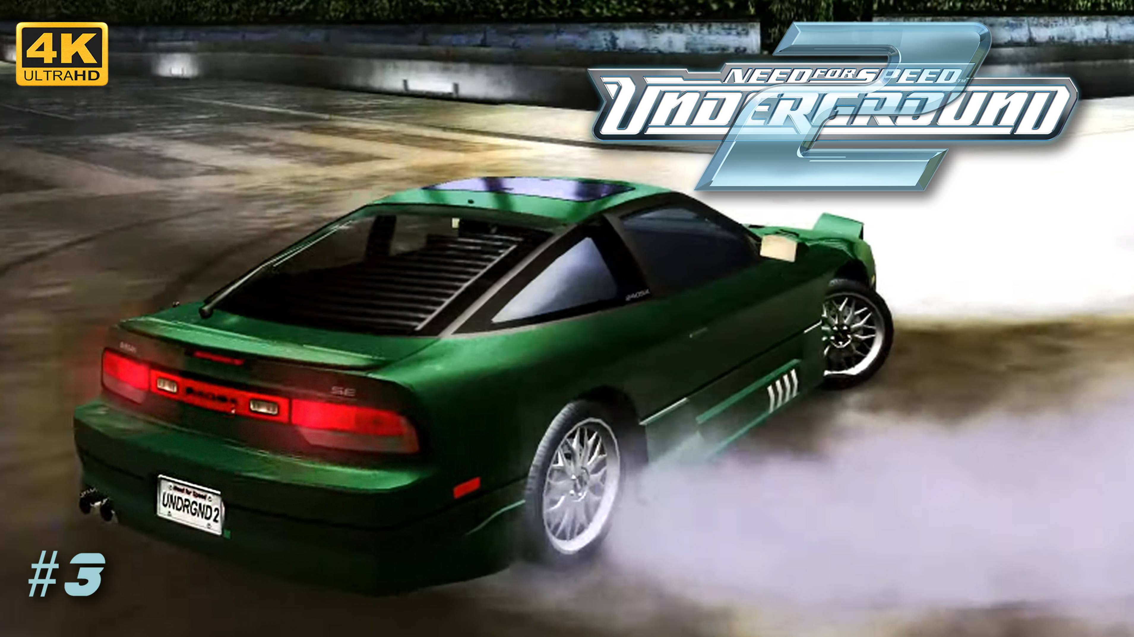 [4K] 🏁 Легенда Бэйвью - NFS Underground 2 [#3]