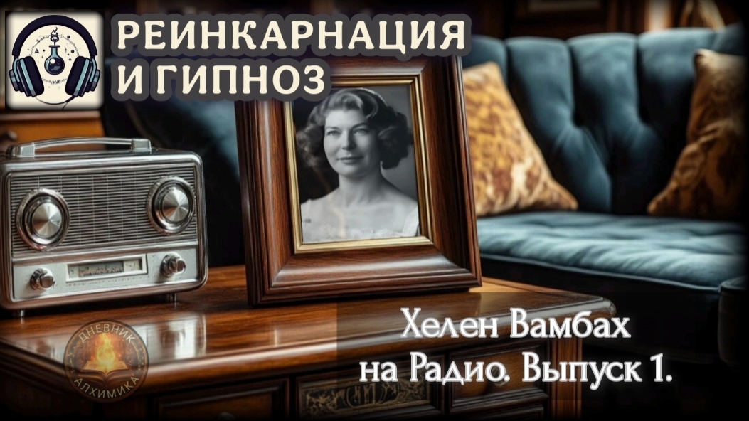 РЕИНКАРНАЦИЯ И ГИПНОЗ | Доктор Хелен Вамбах на Радио. (конец 70-х гг) Выпуск 1.
