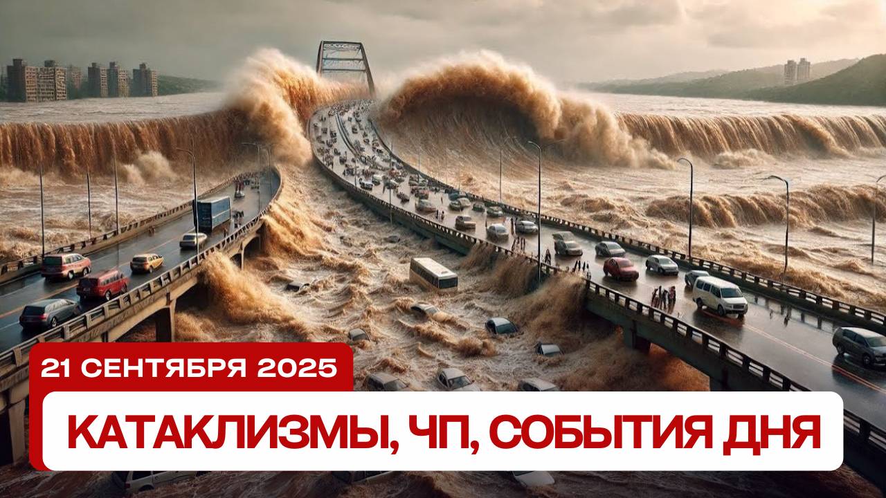 Катаклизмы сегодня 21.09.2025: Якутию заметает, Турцию и Мексику топит, извержение в Индонезии!