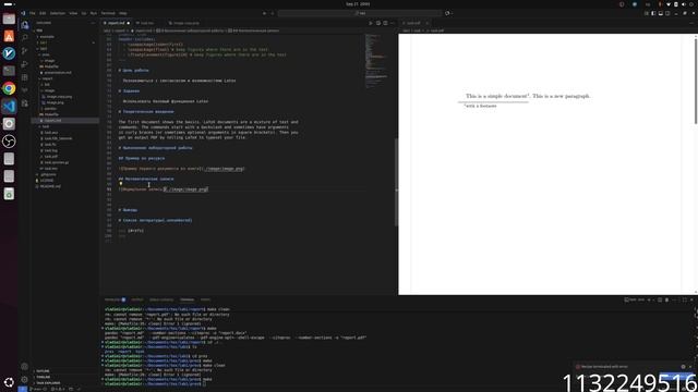[lab02] Создание отчета