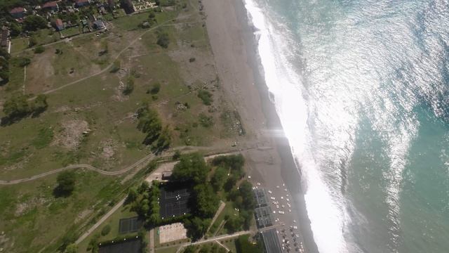 Продолжение полёта над Инкити, Абхазия.