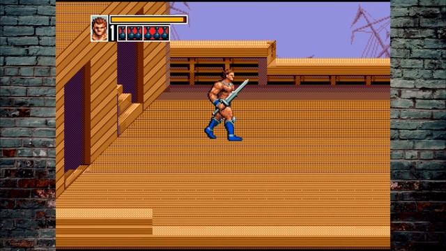 SEGA MEGADRIVE - GOLDEN AXE III - 100%