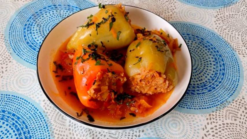 Как я готовлю ФАРШИРОВАННЫЙ ПЕРЕЦ //