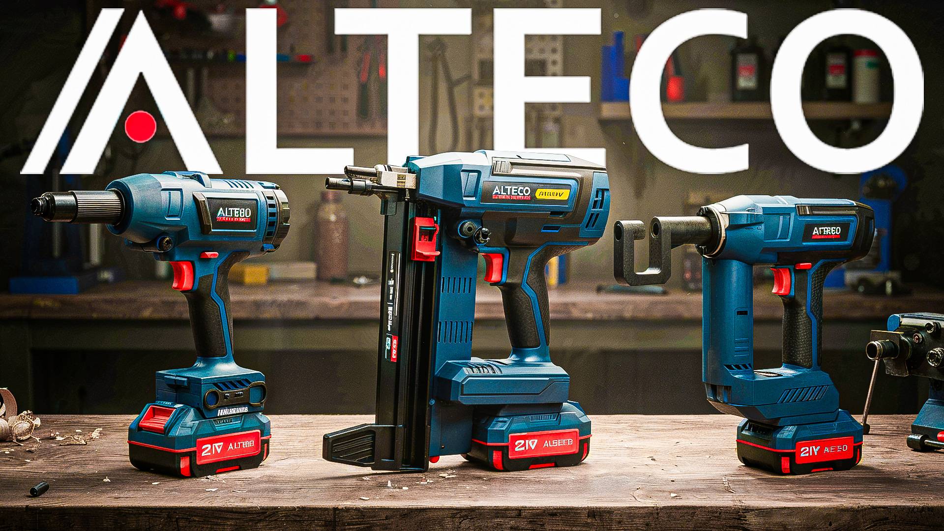 Монтажный инструмент ALTECO | ЗАКЛЕПОЧНИК | ПРОСЕКАТЕЛЬ | НЕЙЛЕР