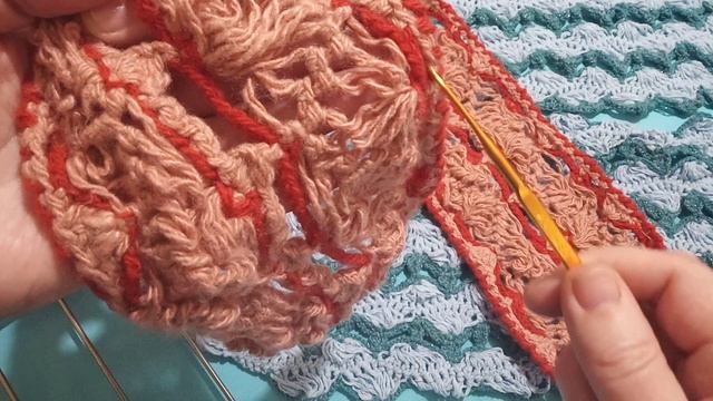 шарф "Двухленточный" Обзор.