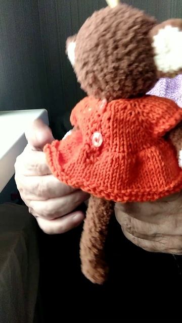 Обезьянка на стиле