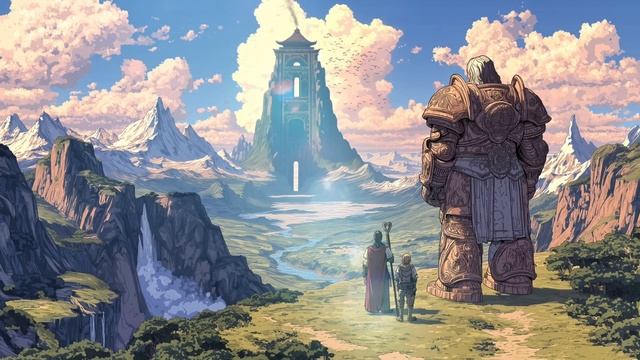 Фэнтези-музыка. Колосс, Маг и Ассасин_Битва за Величайшее Подземелье 🗿⚔️