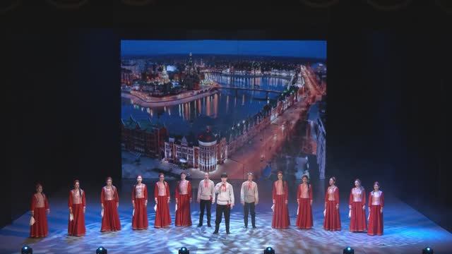 2. Ансамбль народной песни «Тулгайык» («Жар-птица») – «Небо над водой»