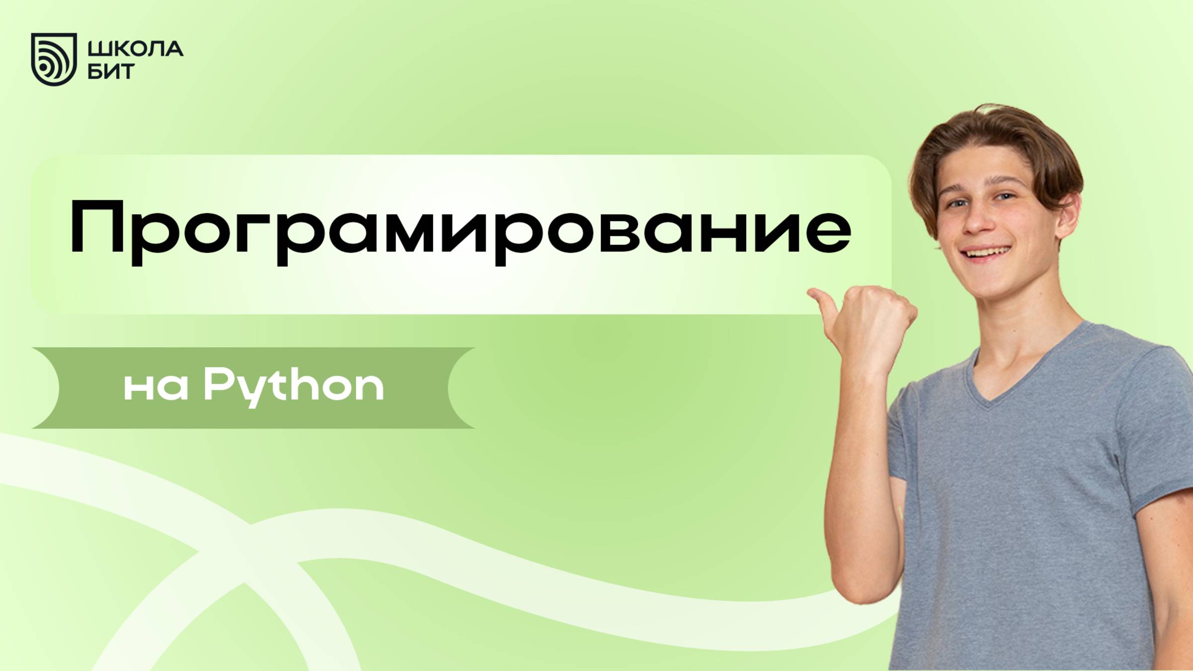 курс программирование на Python