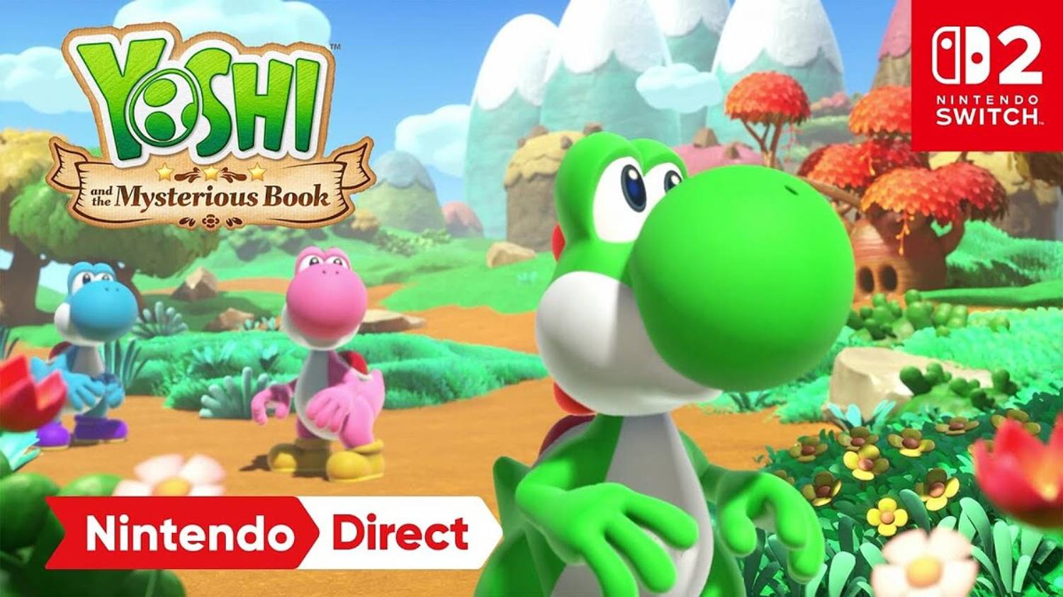 [Трейлер] Yoshi and the Mysterious Book