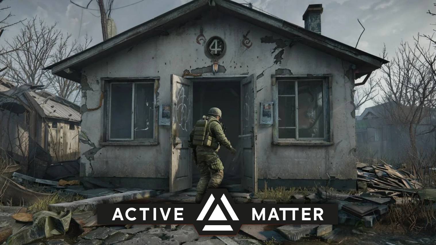 Игра в стиле S.T.A.L.K.E.R и TARKOV ( ДОМ №4 ) - Active Matter #6