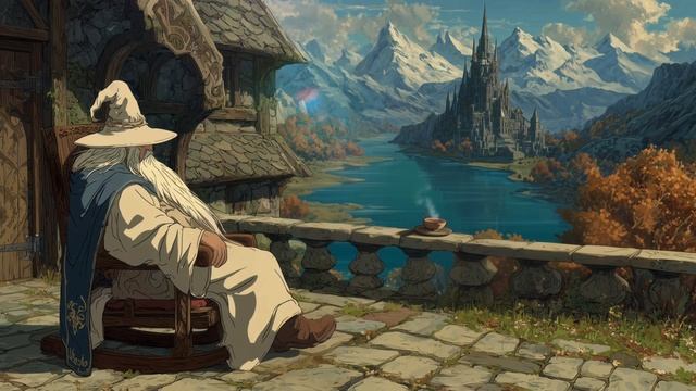 Фэнтези-музыка. Пристанище Старого Волшебника 🧙♂️✨