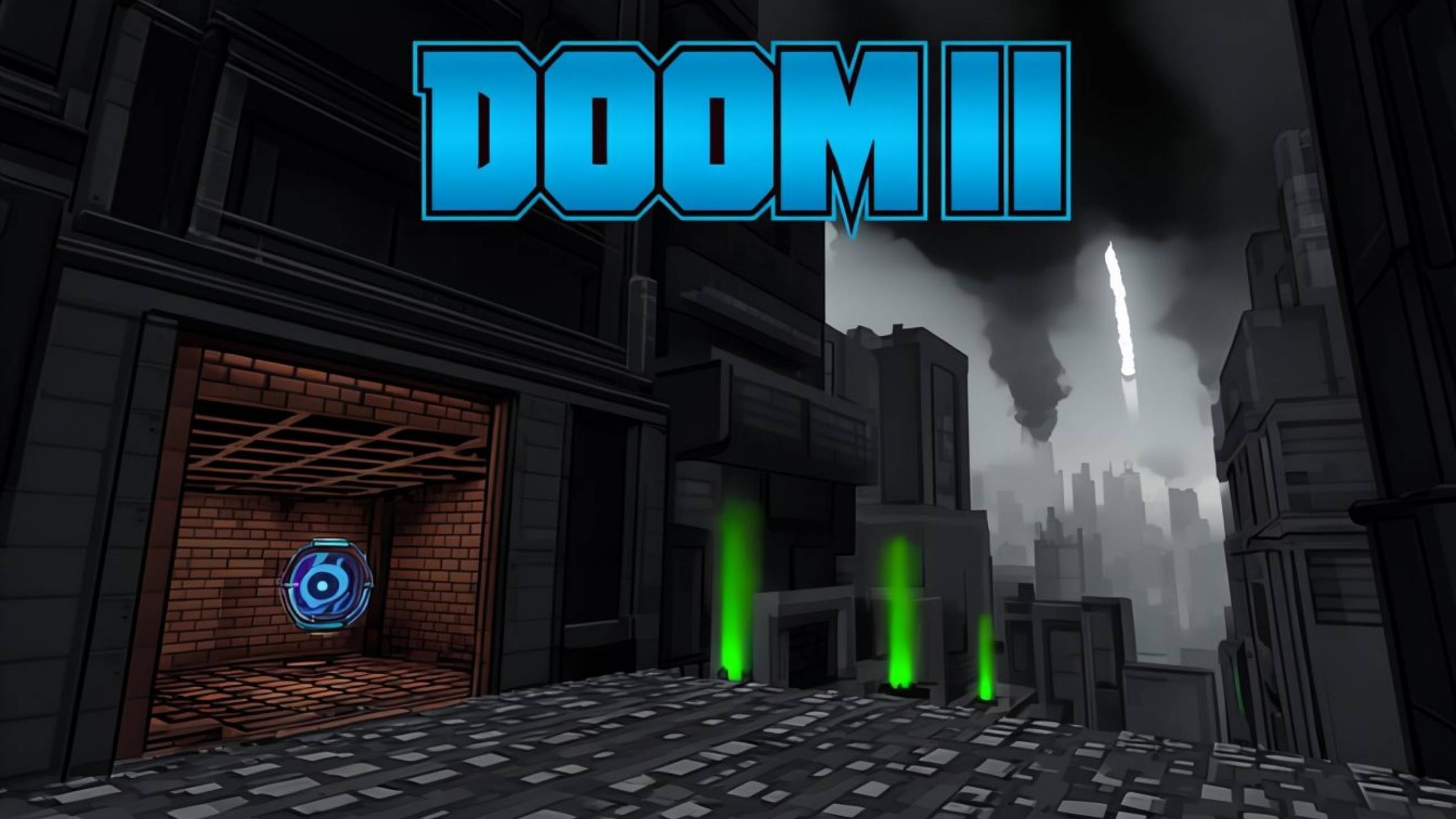 DOOM II №3 Режим "Игросериал" 60к/с - Высадка в Даунтаун.