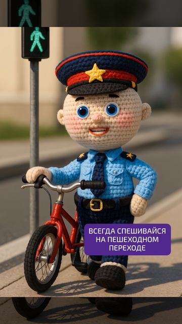 Всегда спешивайся на пешеходном переходе!