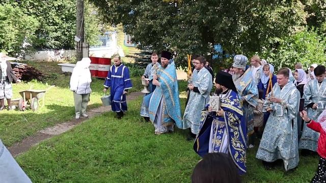 Литургия в праздник Успения Богородицы в храме  с.Акулево  28.08.2025г