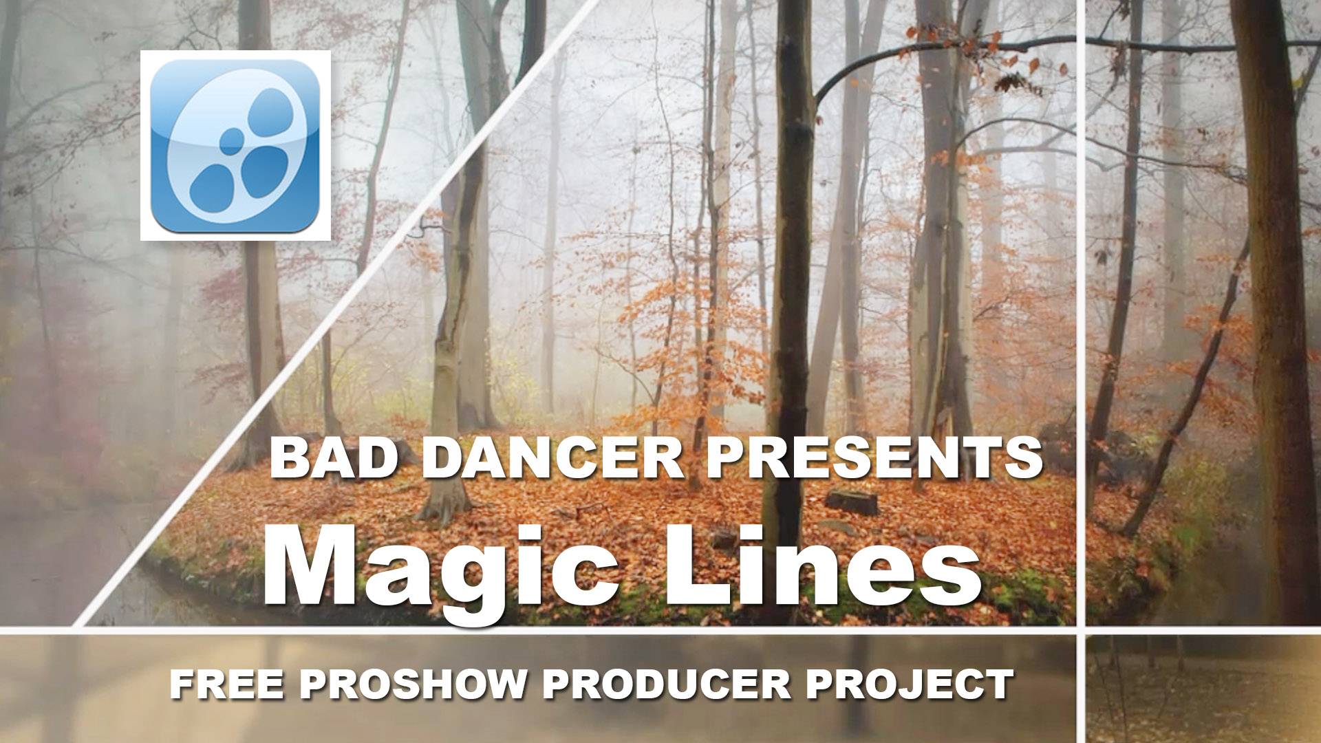 Free Proshow Producer project - Magic Lines ID 22092025