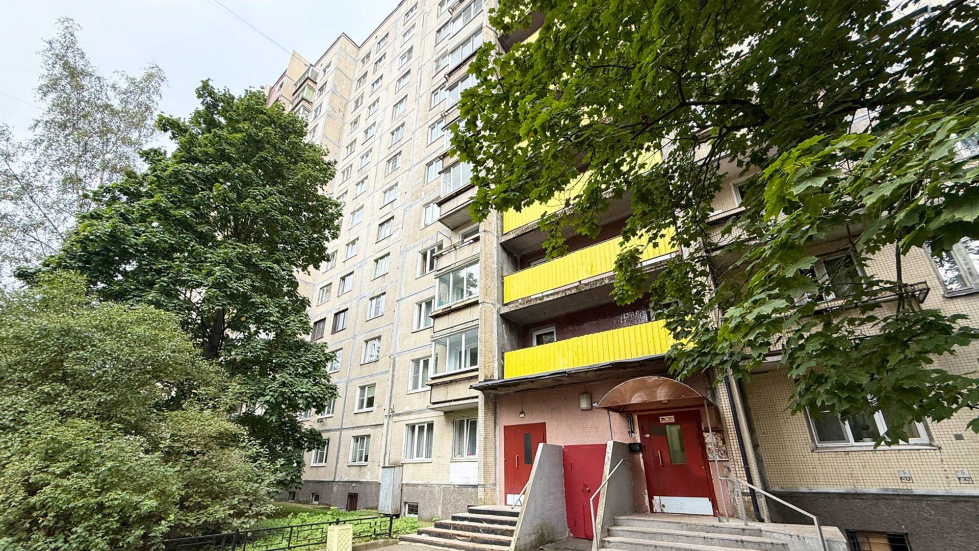 м. «Проспект Просвещения». 2-комнатная квартира 50,3 кв.м