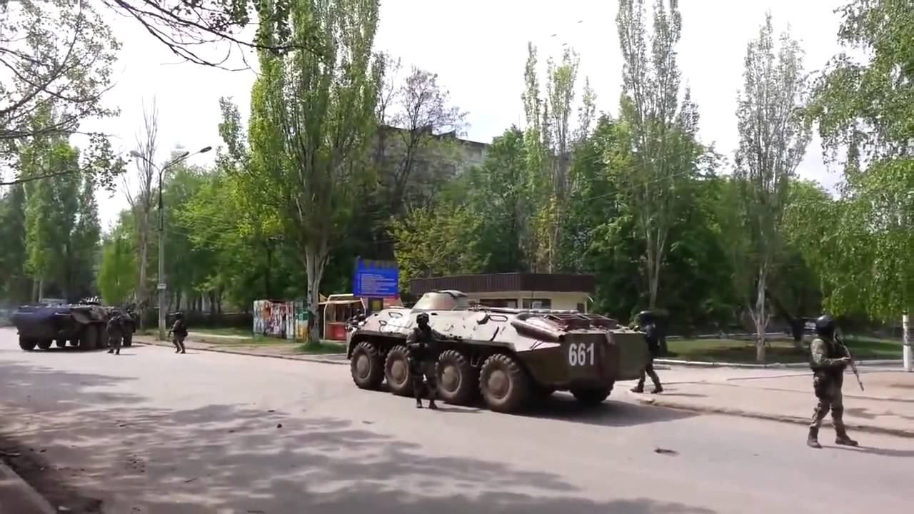 Краматорск Встречает Укранские войска