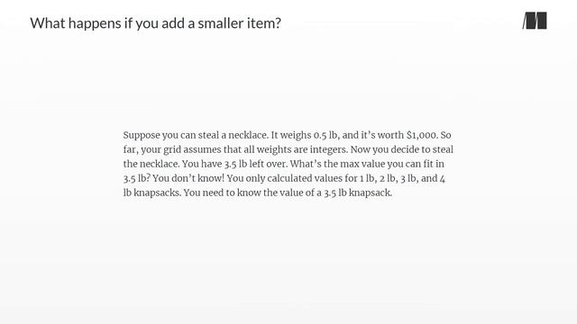 Chapter 11: Dynamic programming