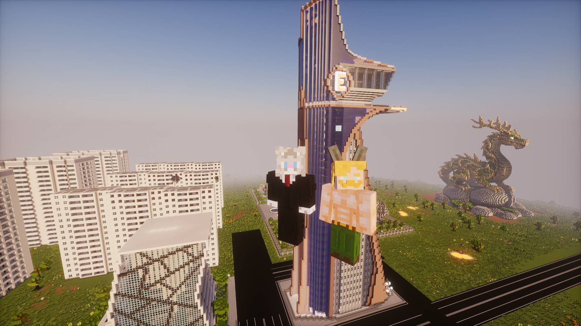 Постройки МАЙНКРАФТ новая рубрика +Escanor.