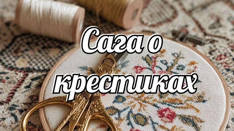 Вышивальный марафон "Сага о крестиках" серия 2/ВЫШИВКА КРЕСТОМ