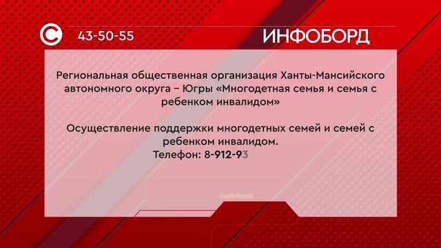 РОО "Многодетная семья и семья с ребенком инвалидом"