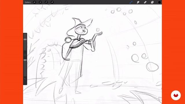 U4.1 - Final Sketch, Drawing With Line and Shape