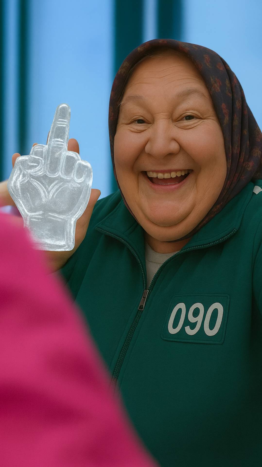 Бабушка играет в кальмара… но с ЛЕДЯНЫМИ сотами! Выживет ли бабуля?