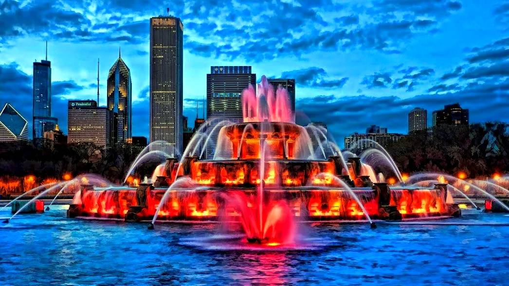 Самые красивые и необычные фонтаны.