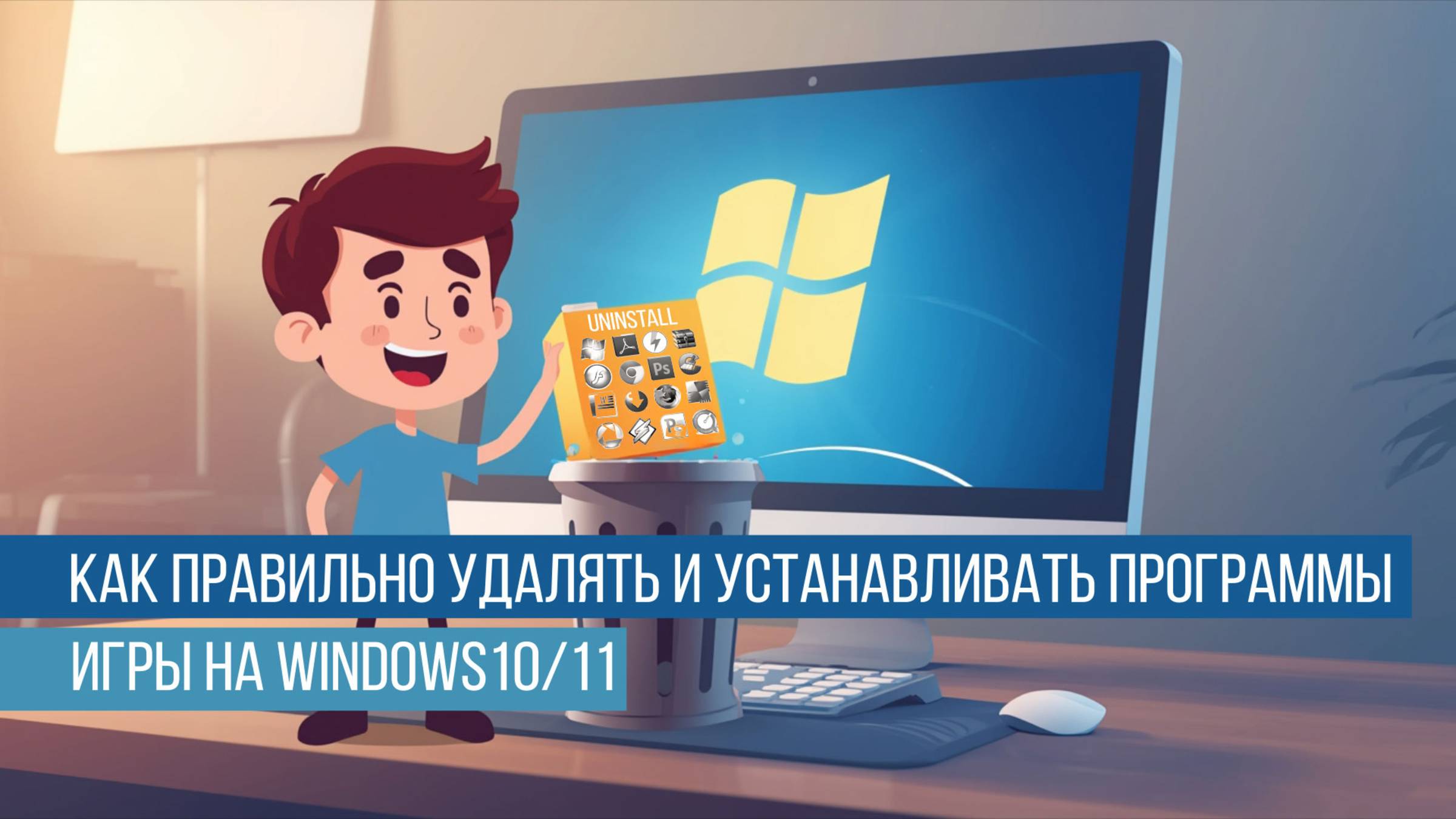 Как правильно удалять и устанавливать программы, игры на windows10/11
