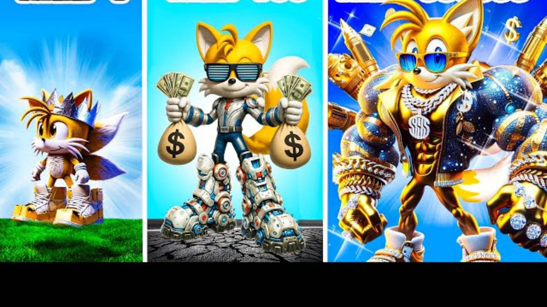 Обновление  до СУПЕР Тейлса и Соника в ГТА 5