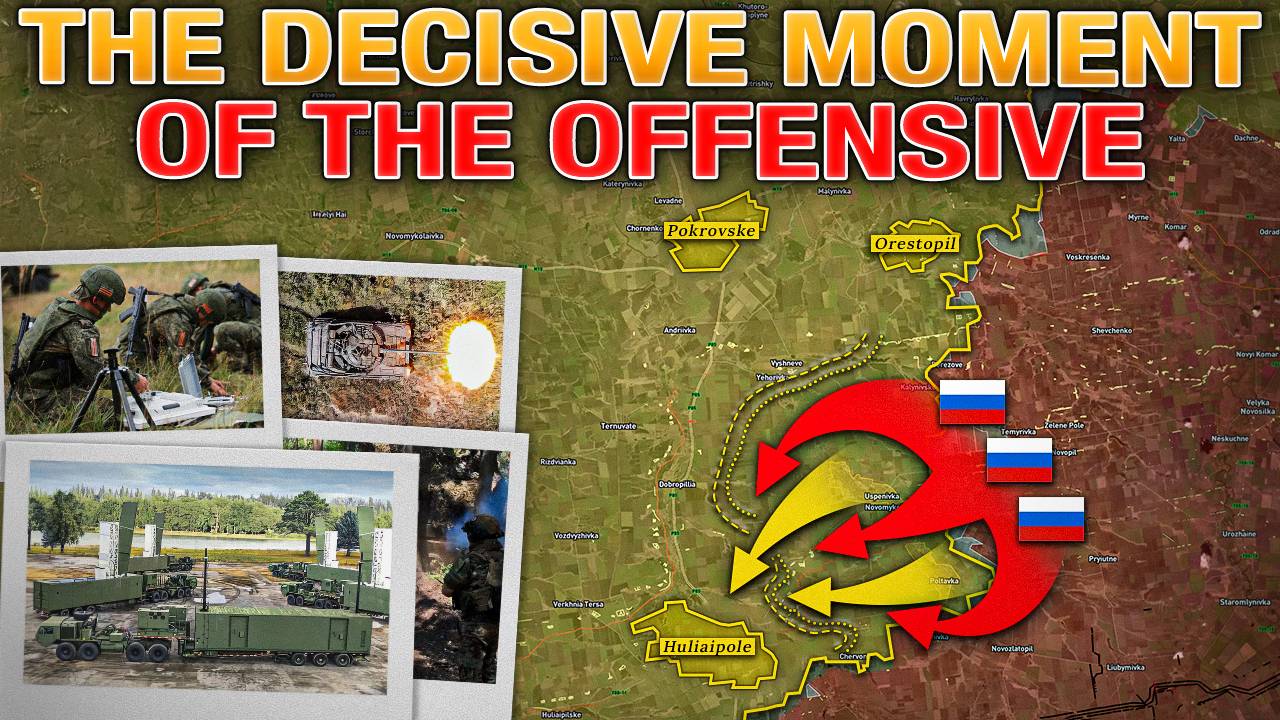 The Zaporizhzhia and Novopavlivka Offensives are Gaining Momentum⚔️💥Military Summary For 2025.09.22