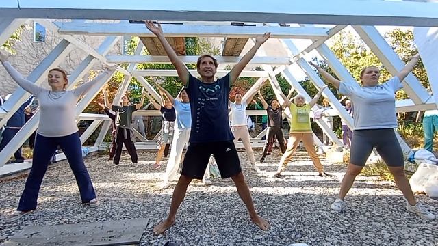 Баланс 4-х Стихий на Укр.Форуме в пирамиде Универсолиса у Портала Звёздного Храма, Одесса.МНШУ