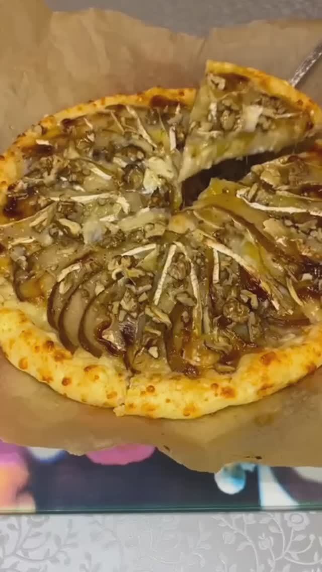 Творожный Пирог с Грушей и сыром Камамбер.Без вреда для фигуры👌