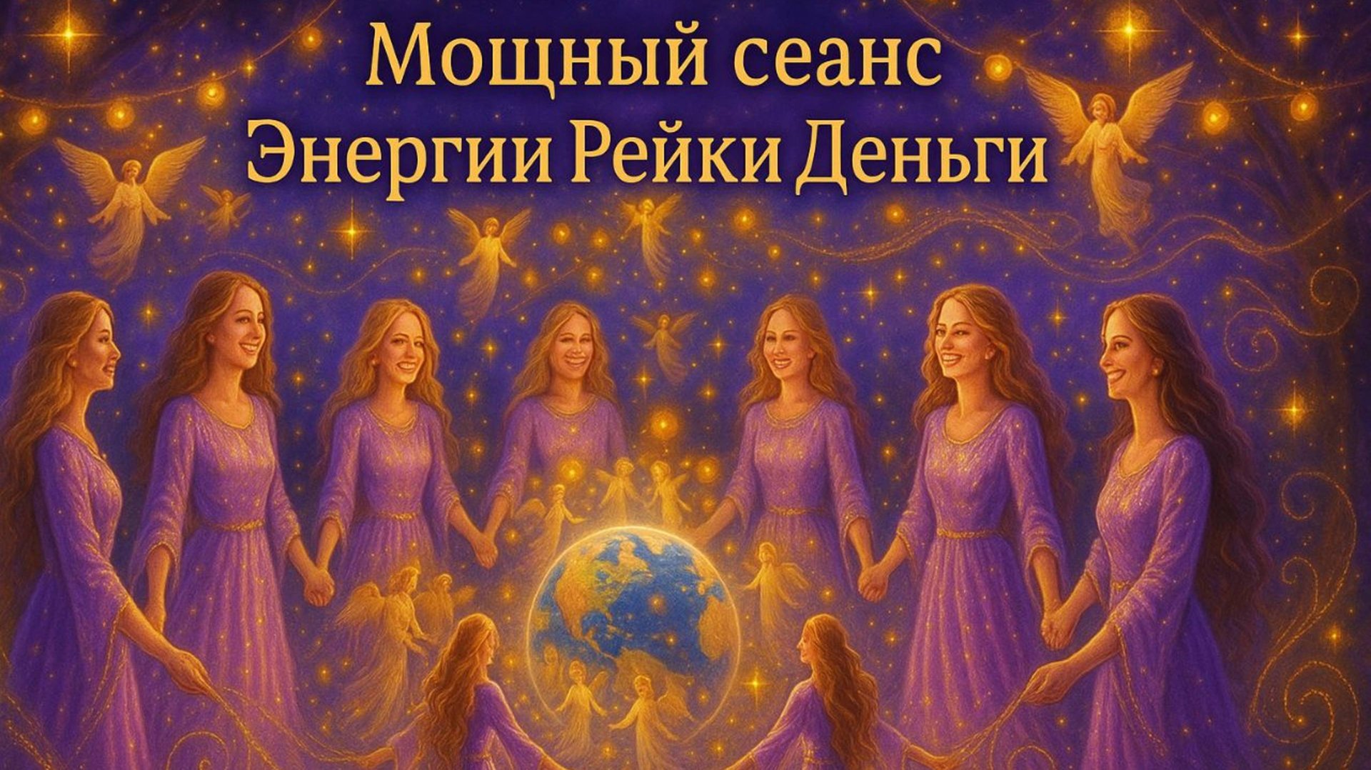 Мощный Сеанс Энергии Рейки Деньги