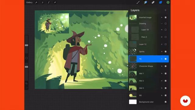 U4.5 - Painting Smaller Shapes with Layers