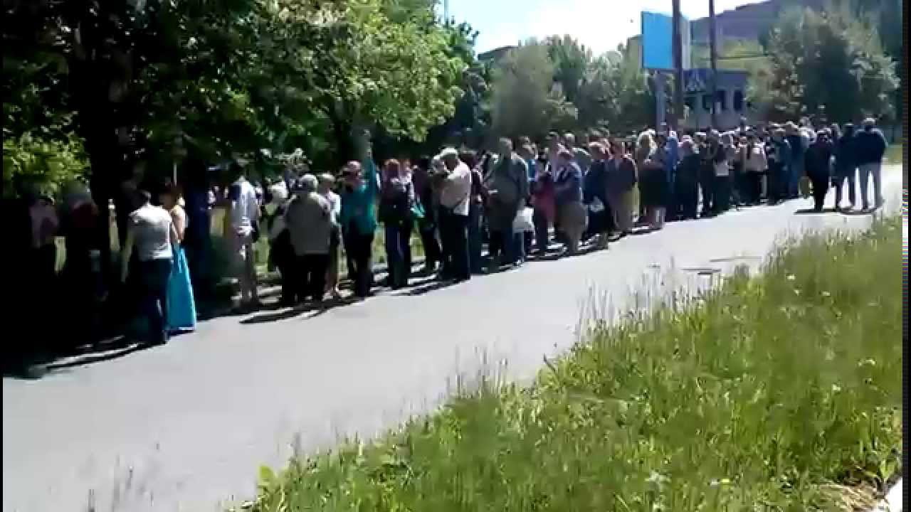 Донецк референдум 11 мая  Кировский район  ОШ №90