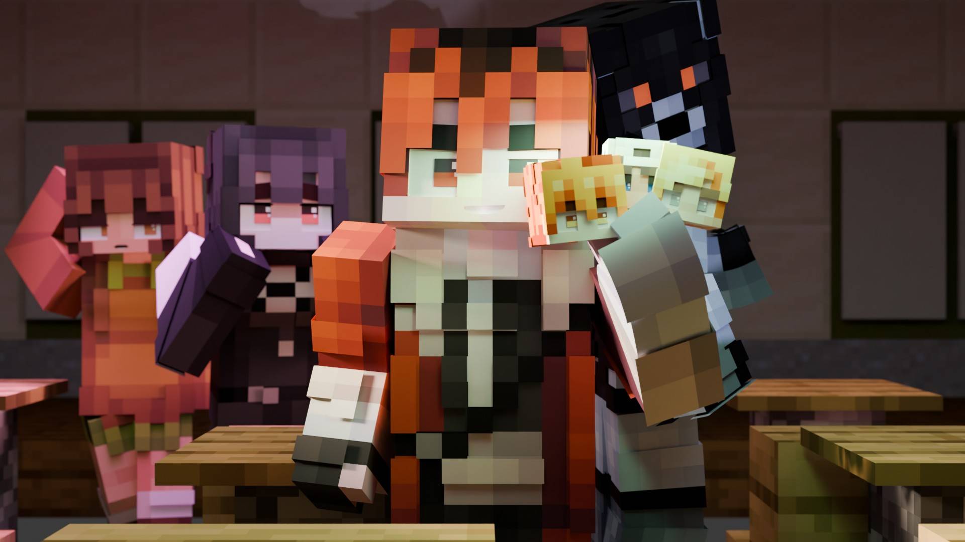 😱 Моя ТАЙНАЯ Жизнь ОБОРОТНЯ В Minecraft! (1 серия)