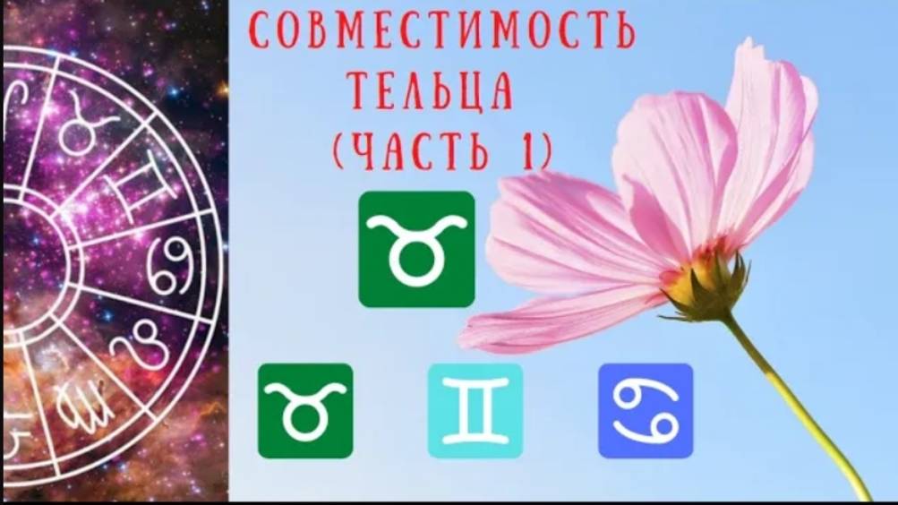 Совместимость знаков зодиака: Телец и Телец, Телец и Близнецы, Телец и Рак