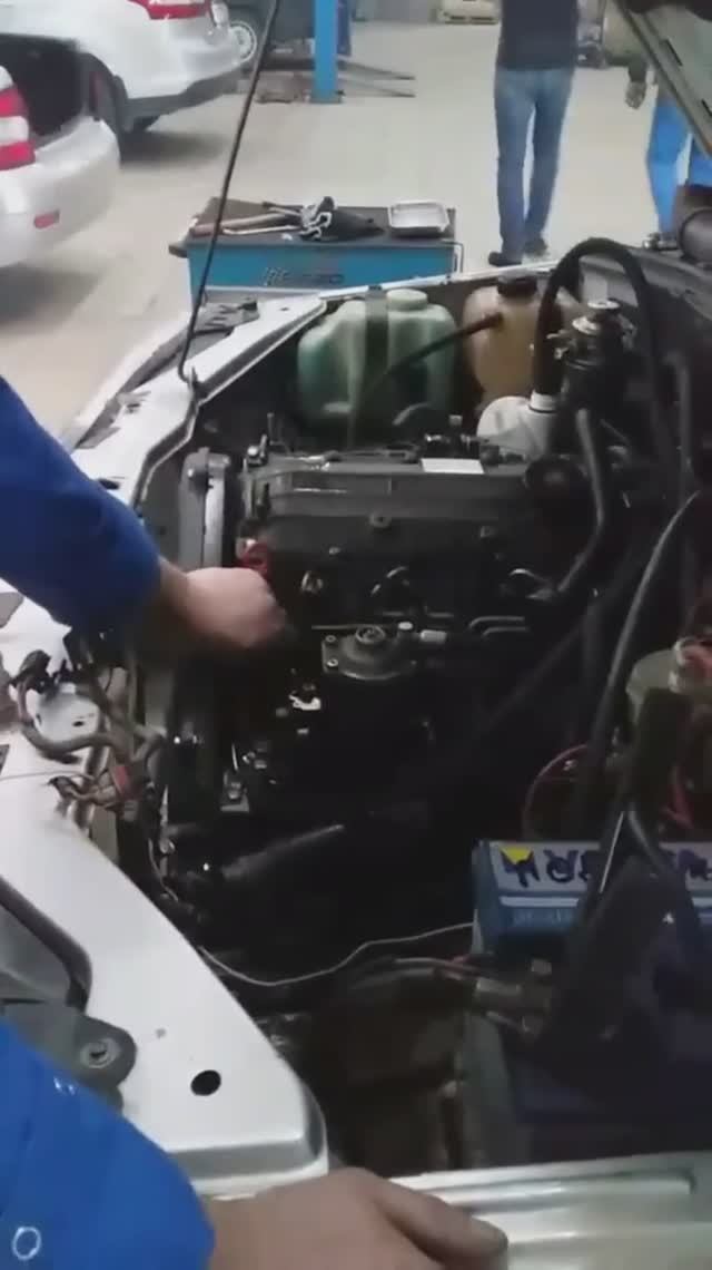 Шеви Нива с дизельным двигателем GN199AT